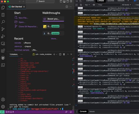 Terminal Became Unresponsive Telemetry Output Disappeared Issue Microsoft Vscode
