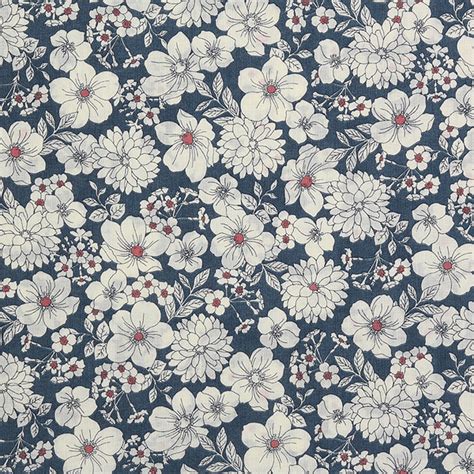 다이와보 60수 론 아사 라인드로잉 플라워 10428 프린트원단 그린 퀼트의시작은 엔조이퀼트와 함께