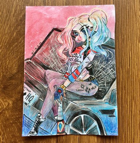 何も見えないよ｡ — Harley Quinn Suicide Squad Fanart Hope You Guys