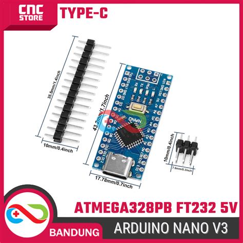 Jual Arduino Nano V3 Ft232 5v Type C Cocok Untuk Project