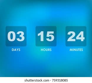 Countdown Timer Background Stock Vector Royalty Free Shutterstock