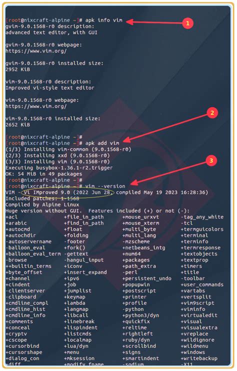 How To Install Vim In Alpine Linux Nixcraft