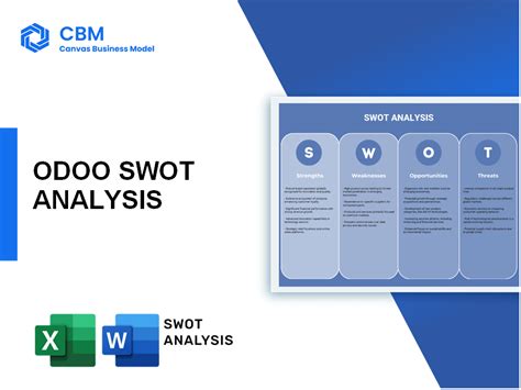 Odoo Swot Analysis Canvas Swot Pestel And Bcg Matrix Editable Templates For Startups