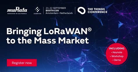 David Blumstein On Linkedin The Things Conference Bringing Lorawan