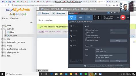 Basic Sql Queries Using Phpmyadmin 2 Youtube