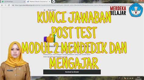 Latihan Soal Dan Kunci Jawaban Post Test Modul Kurikulum Merdeka Xxx Latihan Soal Dan Kunci Jawaban Post Test Modul Kurikulum Merdeka Xxx