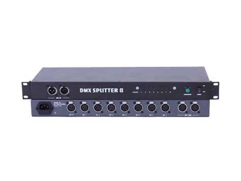 1 DMX In 8 DMX Out Splitter Buy 5 Pin Dmx Splitter Dmx 512 Splitter 1 DMX In 8 DMX Out