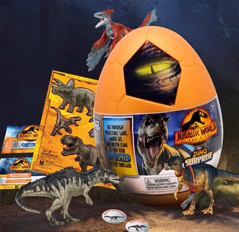 Jurassic World Dino Surprise 興趣及遊戲 玩具 And 遊戲類 Carousell