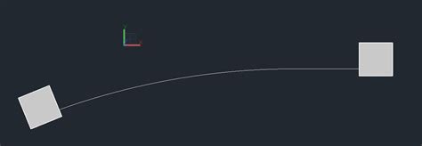 Solved How To Draw Radius Line Between 2 Non Coplanar Objects