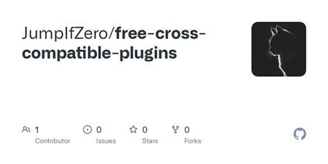Github Jumpifzerofree Cross Compatible Plugins
