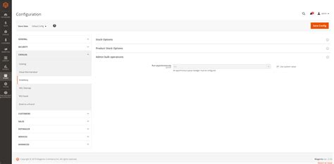 Set For Admin Bulk Operations Run Asynchronously By Default · Issue