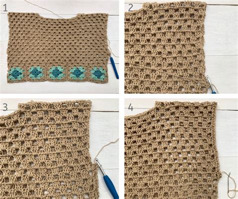 Simple Boho Style Crochet Crop Top Pattern With Fringe Knitcroaddict