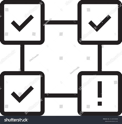 Flat Round Exclamation Point Check Mark Stock Vector Royalty Free Shutterstock