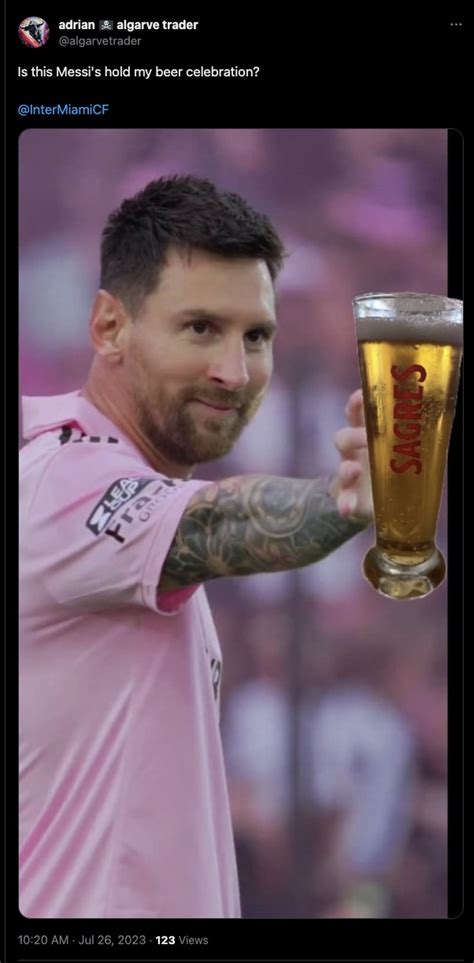 Meme Selebrasi Anyar Lionel Messi Palu Thor Hingga Cekik Ronaldo