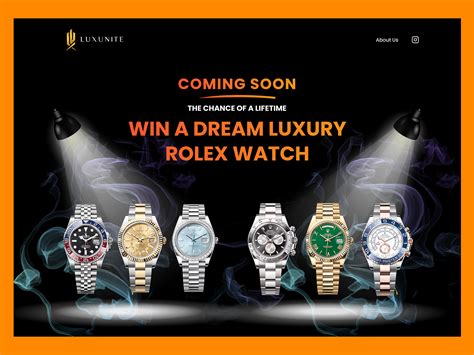 Luxury Rolex Watch Landing Page Design By Graphic Sparks On Dribbble
