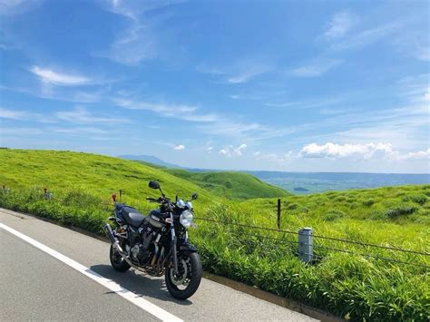 Mellow Riderさんが投稿したツーリング情報 阿蘇外輪山の頂上を走るミルクロードからカ ｜バイクのカスタム ツーリング情報なら