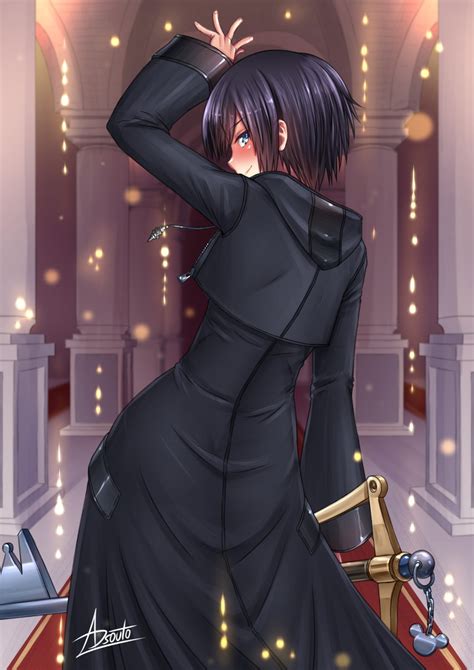 Xion Kingdom Hearts Drawn By Adsouto Danbooru