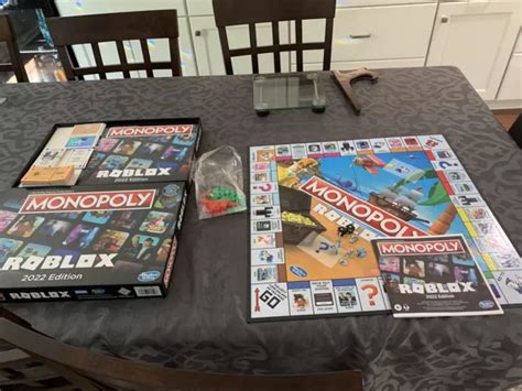 Hasbro Gaming Monopoly Roblox 2022 Edition Game Monopoly Board No