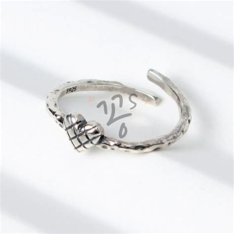 인팍쇼핑 꽁s마켓 실버925 앤틱하트 오픈링 반지 쇼핑백포함 여자은반지 실버링 시계 쥬얼리 선글라스