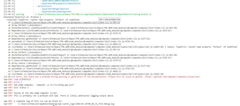 BUG TypeError Cannot Read Property ForEach Of Undefined Issue