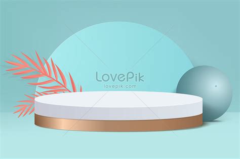 3d 플랫폼 제품 프레젠테이션 배경 배경 사진 및 창의적인 일러스트 무료 다운로드 Lovepik