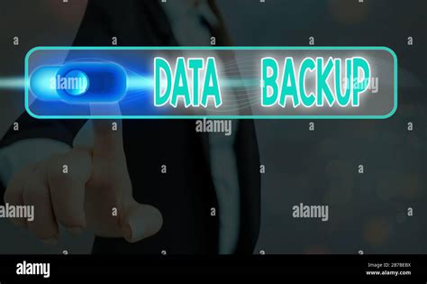 Word Writing Text Data Backup Business Photo Showcasing Copy Of Important Data That Is Stored