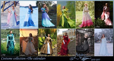 Costume Collection The Calendar By Flower In Dust On Deviantart