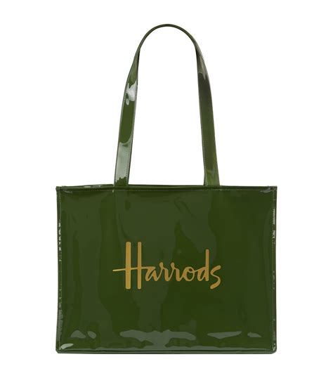 Harrods Green Logo Tote Bag Harrods Us