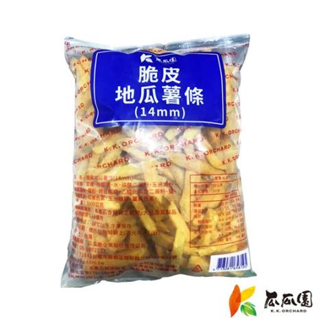 瓜瓜園脆皮地瓜薯條3kg 樂天Niseko冰淇淋經銷商晏城股份有限公司