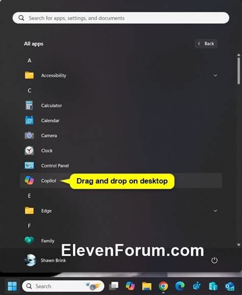 Create Copilot Desktop Shortcut In Windows 11 Windows 11 Forum