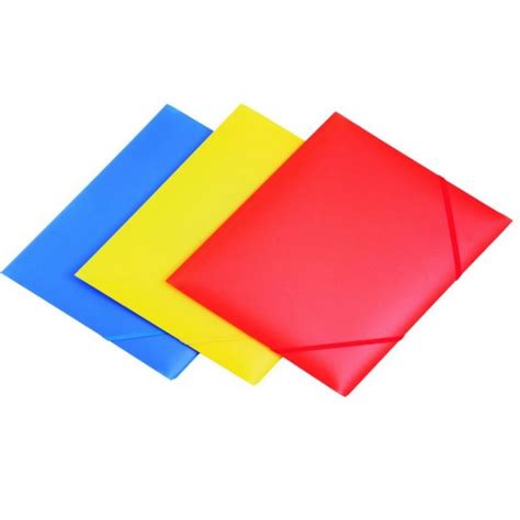 Папка с Ластик A4 Пвц червен Euro 1 Zone