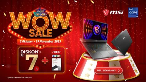 5 Rekomendasi Laptop Tipis Yang Powerful Dari MSI Gamedaim