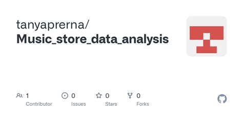 Github Tanyaprernamusicstoredataanalysis