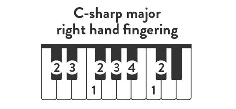C Sharp Major Scale Piano Notes Chords Positions Songs