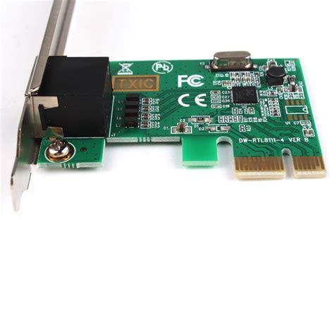 PCI E Gigabit Network Ethernet Express Card Alexnld Com