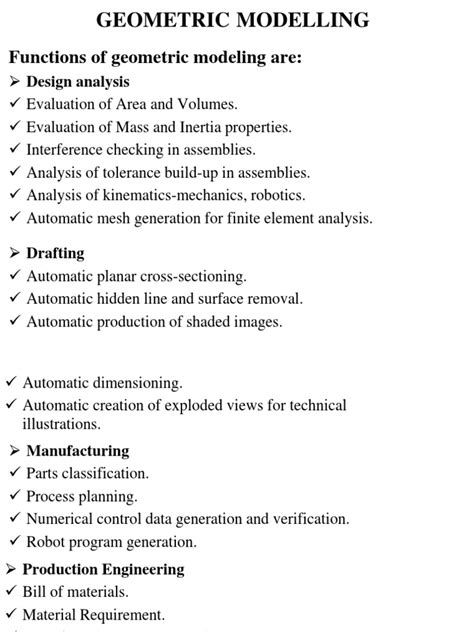 Geometric Modeling Chapter 4 Pdf Geometry Space