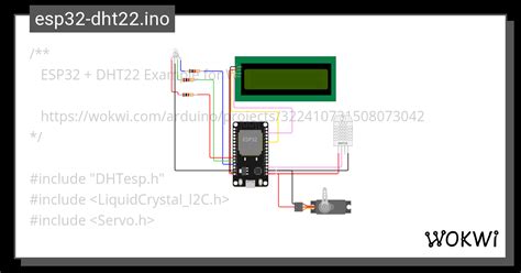 Esp32 Dht22 Wokwi Esp32 Stm32 Arduino Simulator