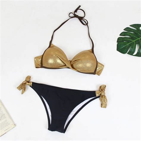 Swimwear 2020 Sexy Bikini Two Piece Swimsuits Plus Size Swimwear Sexy Bikini Padded Bra Tops