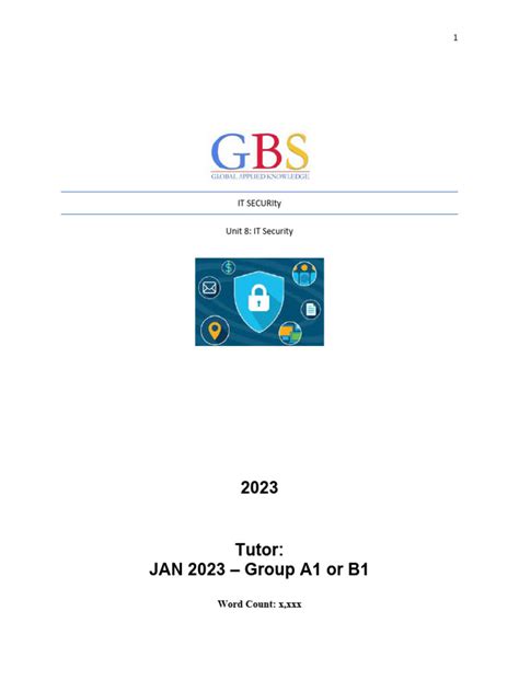 balalo norbert unit 8 it security assignment pdf security