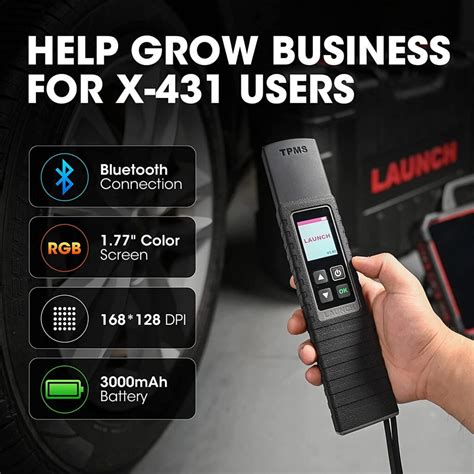 PROGRAMADOR DE SENSORES TPMS LAUNCH TS GUN RPM TOOLS