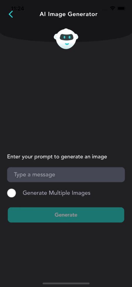 Ion Bot Ionic Chatbot And Image Generator With Open Ai Android And Ios App Ionic 6 Capacitor