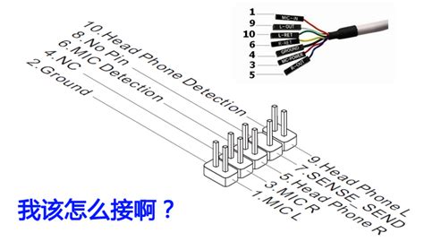 电脑音频插头接线图解音频插头接线图 伤感说说吧
