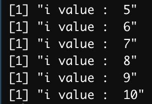 R Using For In Range With Example Spark By Examples