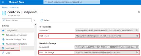 atualizar o armazenamento de blobs do azure com os recursos do armazenamento do azure data lake