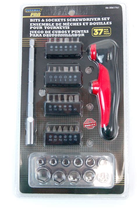 New Duramax 37 Pc Bit And Socket Screwdriver Set Property Room