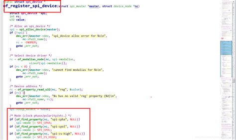 2021 08 17 Linux Spi驱动注册流程分析ignoring Unsupported Mode Bits Csdn博客