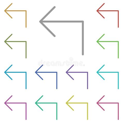 Arrow Icon Simple Thin Line Outline Vector Element Of Arrow Icons Set For UI And UX Website