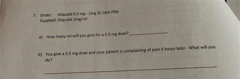 Solved 2 Order Dilantin Loading Dose 1 Gram In 250mi Ns Iv