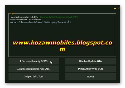 Oppo A3s All Security Unlock Tools Network unlock KoZaw Mobile IT နညပည