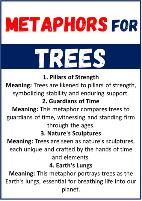Top Metaphors For Trees With Meaning Engdic